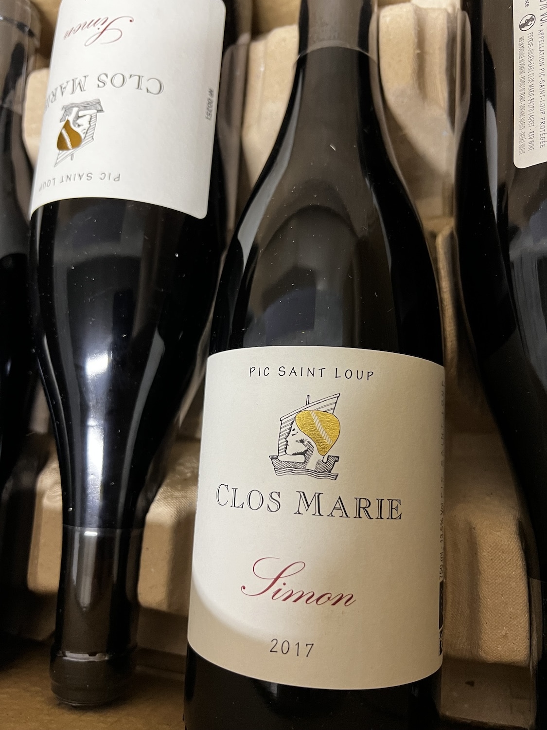 Clos Marie Simon 2017 sur Cep de Table