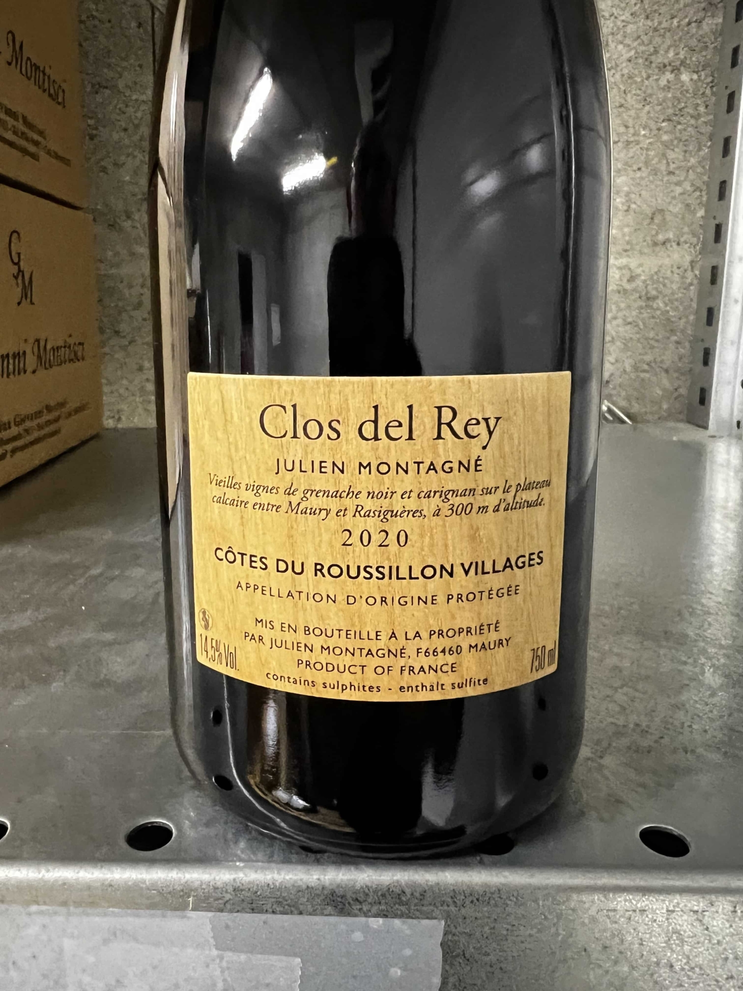 Le Clos del Rey 2020 sur Cep de Table
